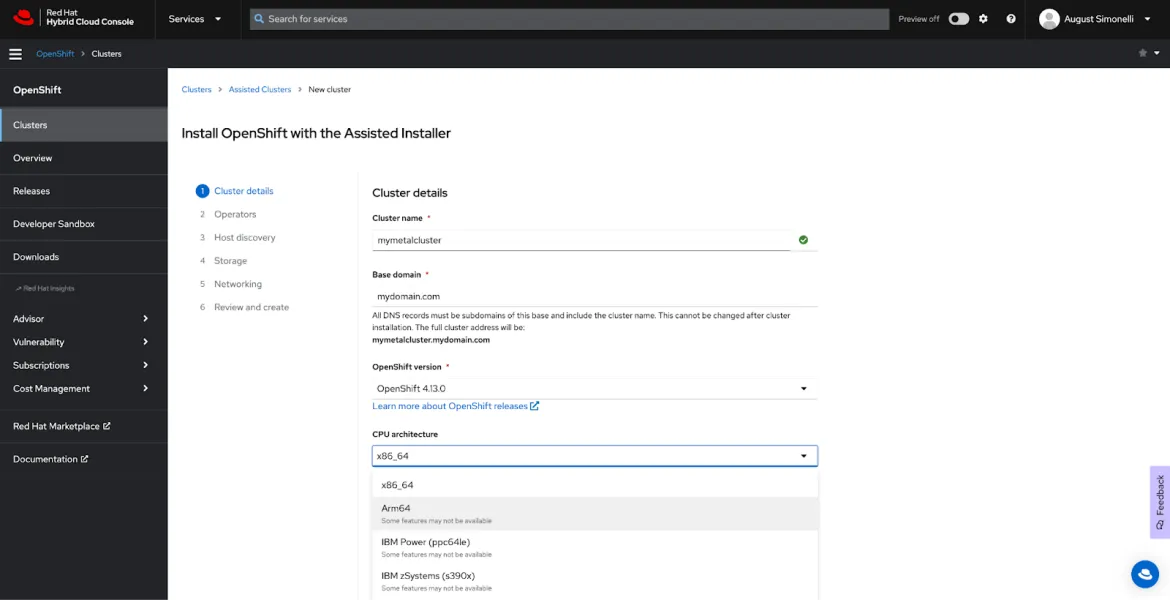 Getting to Know the Red Hat Hybrid Cloud Console for your OpenShift Environments